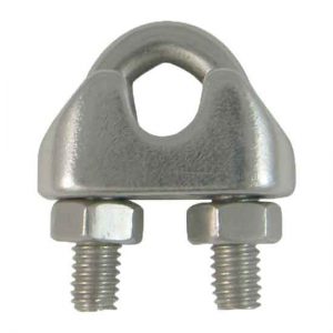 Wire Rope Cross Clamp|Net Clip|Grip|Stainless Steel - Advance Group